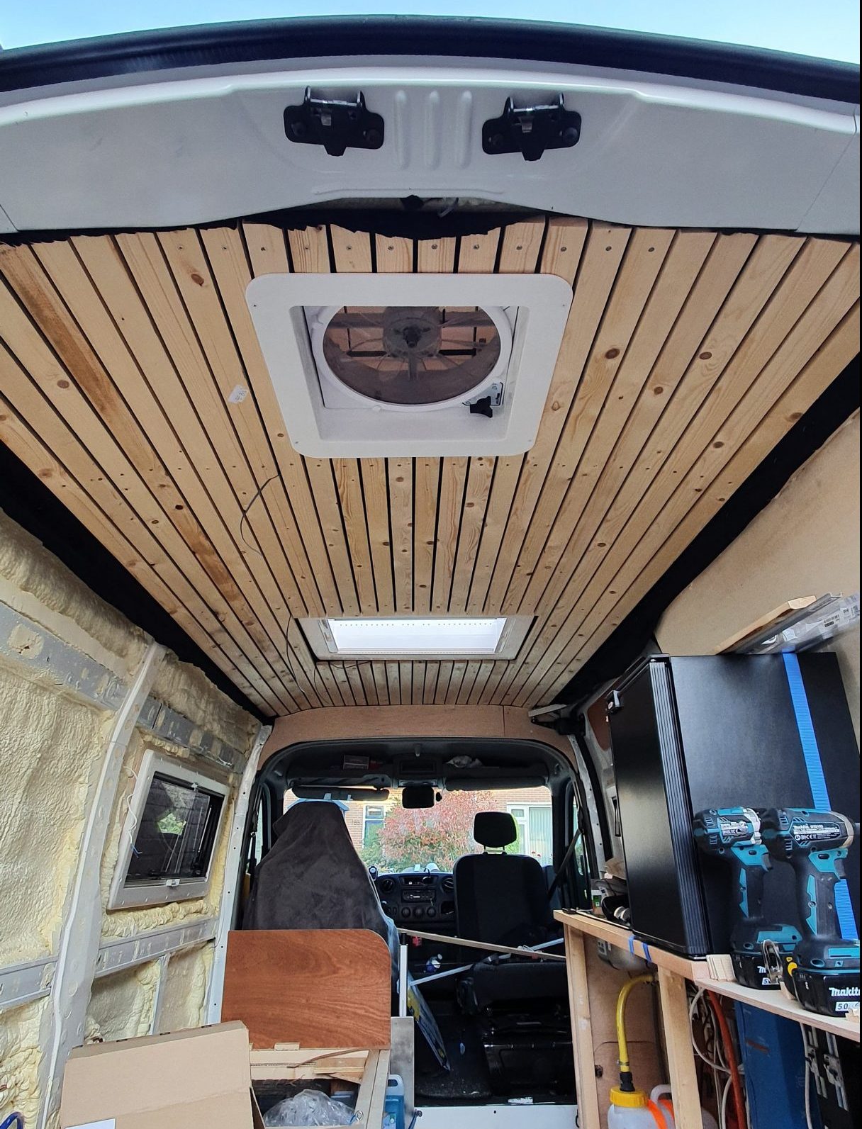 Voortgang van de afgelopen maanden – Camper Busje